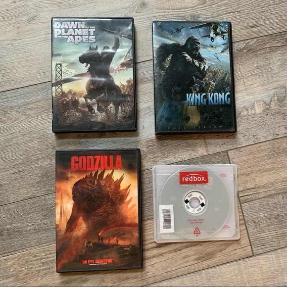 Media | Monster Movie Dvd Bundle Of 4 | Poshmark